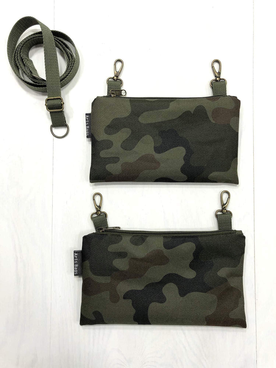 Unisex Military Belt Bag Mini Cross Body Bag | Aris Bags